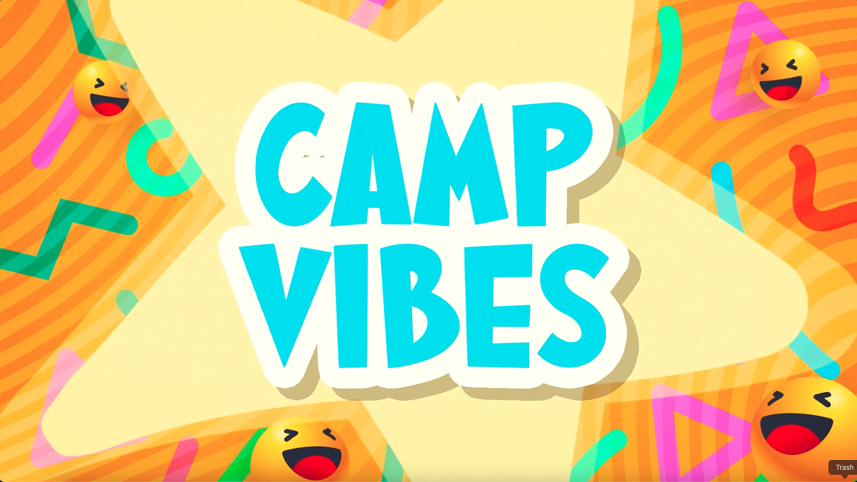 Game Camp Vibes Church Visuals